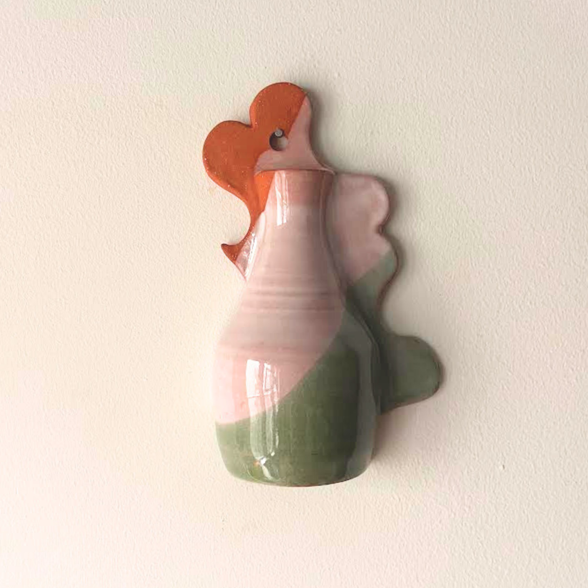 Singing wall pocket – j-bird clay